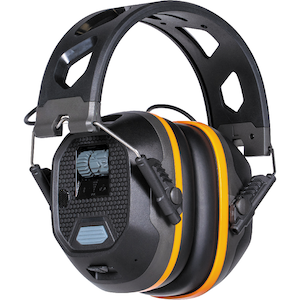 Hearing protection earmuffs with situational awareness bluetooth ...