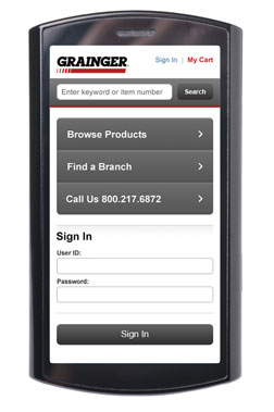Grainger introduces new mobile platform - Industrial Supply Magazine
